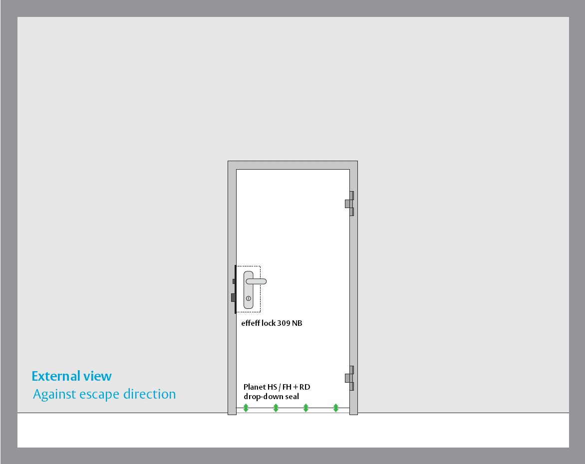 Simple escape door | ASSA ABLOY