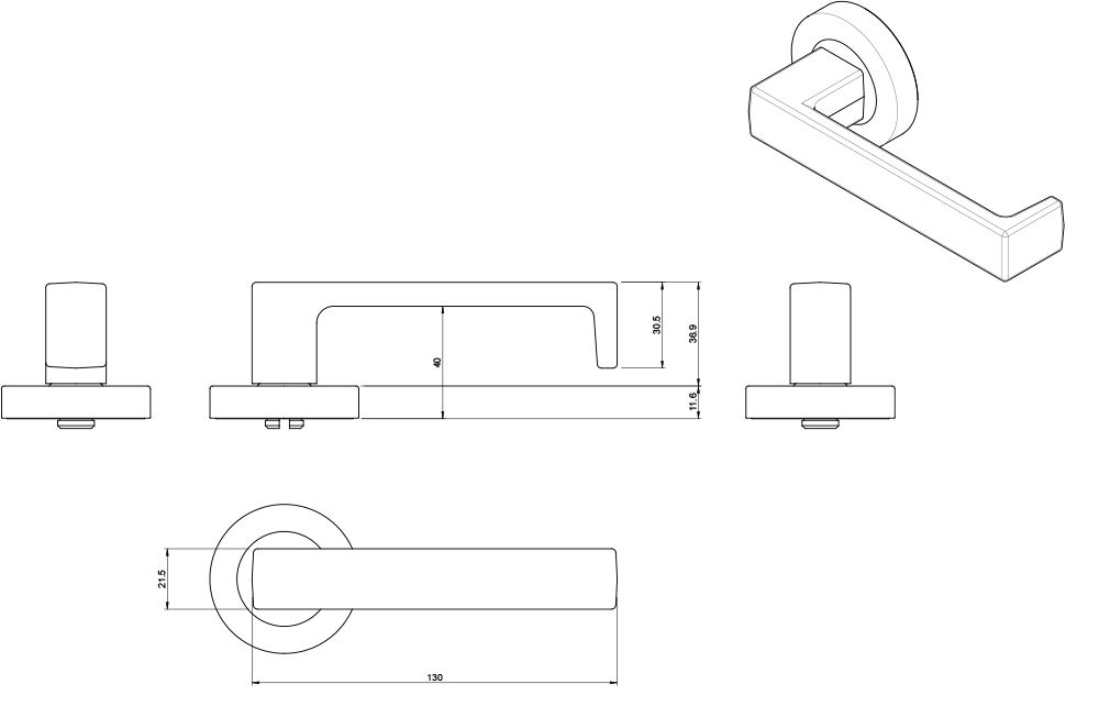 Lever 111 | ASSA ABLOY