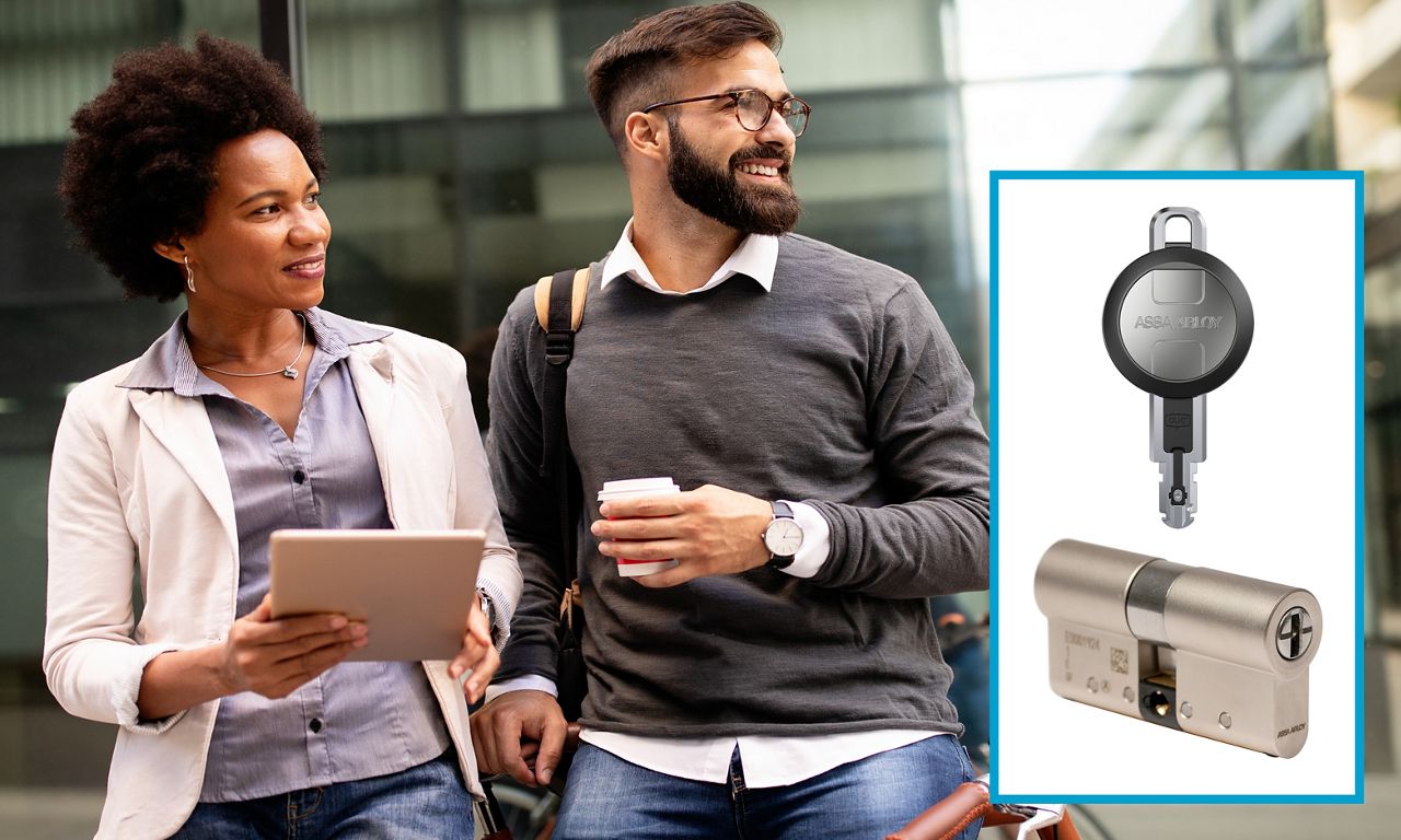 A CLIQ Go programmable key system simplifies access control for small ...