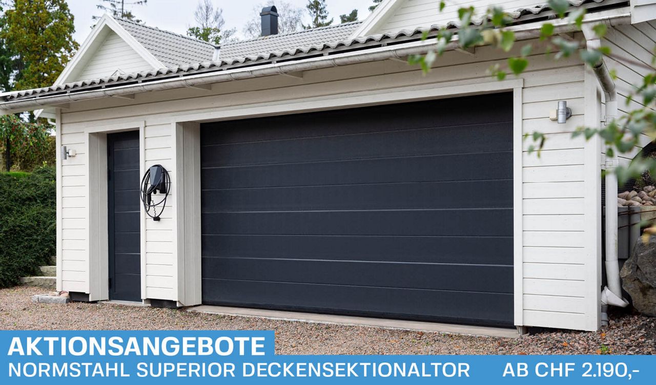 Elektrisches & automatisches Garagentor vom Hersteller - Normstahl