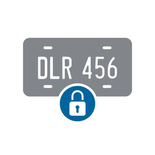 KEYper LOCK-IN Dealer Plate Extension | KEYper Systems