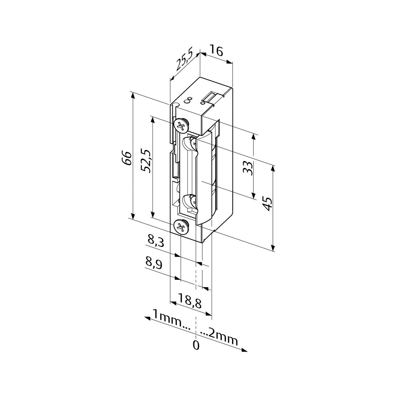 Electric strike 138 | ASSA ABLOY