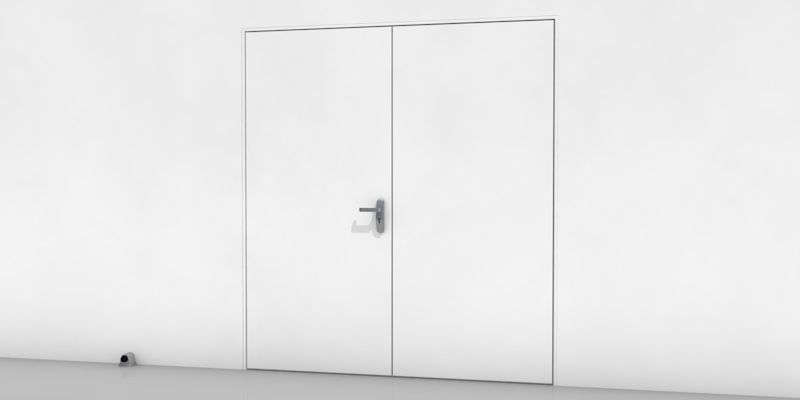 Porte d'issue de secours, double vantail ALL BY DESIGN | Solutions de ...