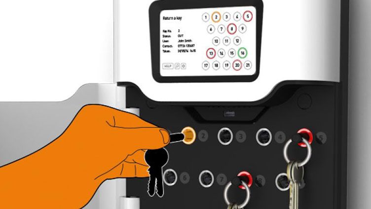 Traka21 in use | Electronic key management systems | traka