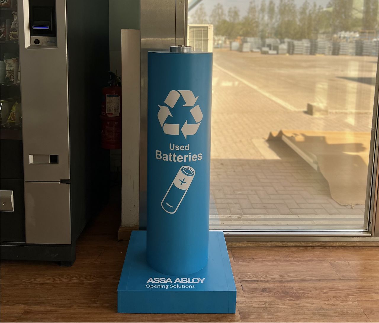 Battery Recycling Initiative at ASSA ABLOY Opening Solutions Middle ...