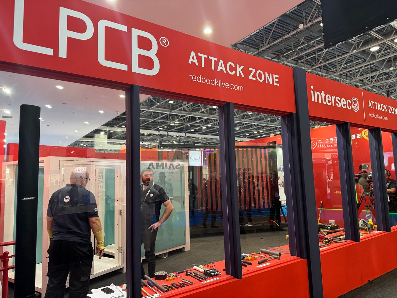 High Security Door Live Test at Intersec 2024 | ASSA ABLOY