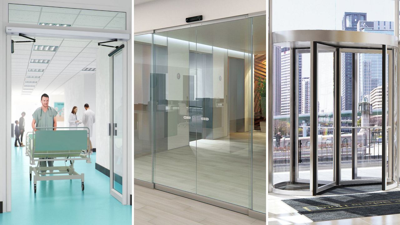 Puertas automáticas: Tipos y características