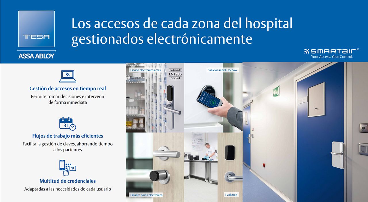 Visítanos en el 41 Seminario de Ingeniería Hospitalaria | TESA ASSA ABLOY
