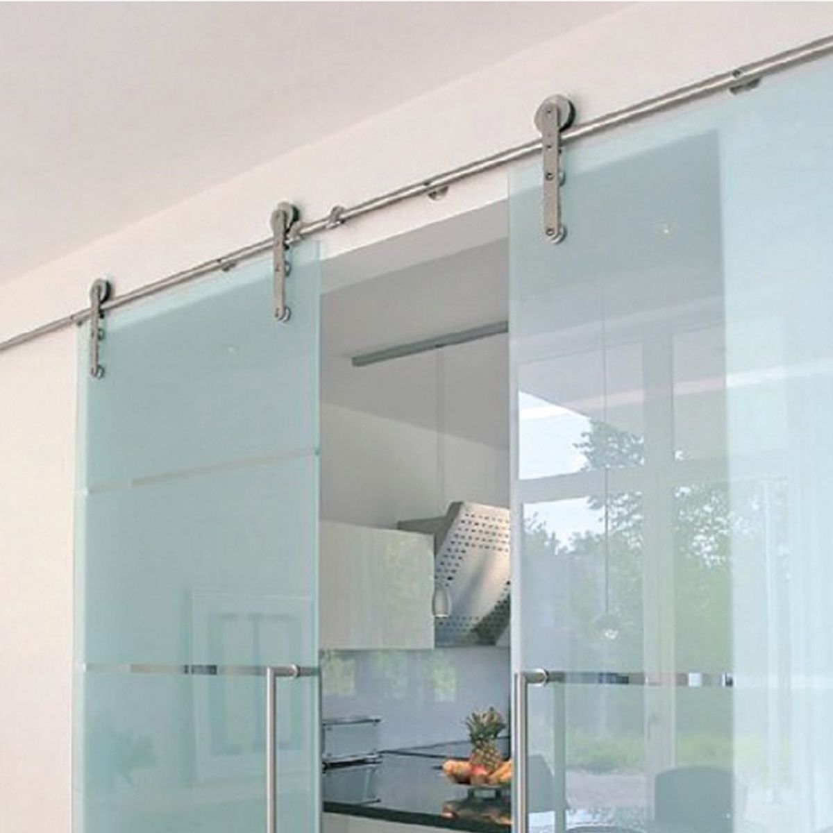 Sienna Glass Door Sliding Kit | ASSA ABLOY