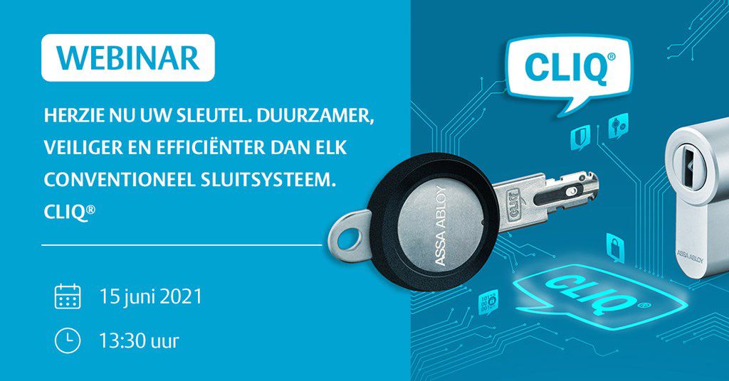 Webinar: CLIQ mechatronische sluitsystemen | ASSA ABLOY