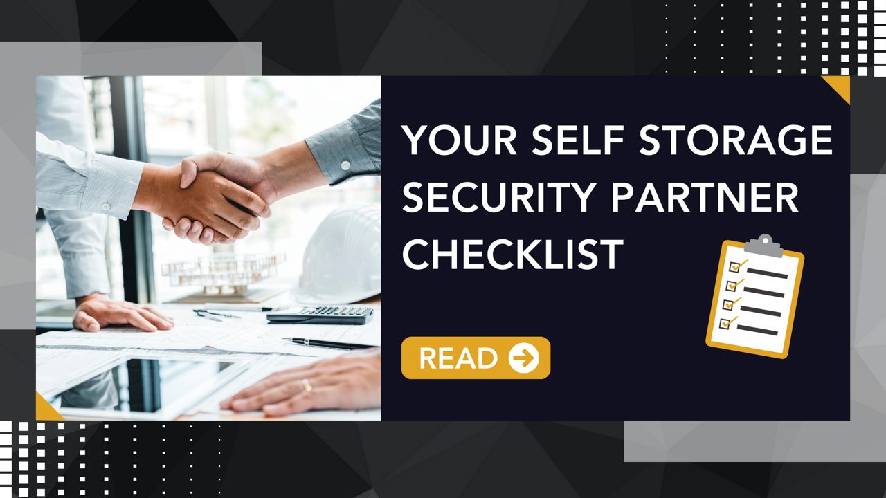 Your Self-Storage Security Partner Checklist | PTI Security Systems