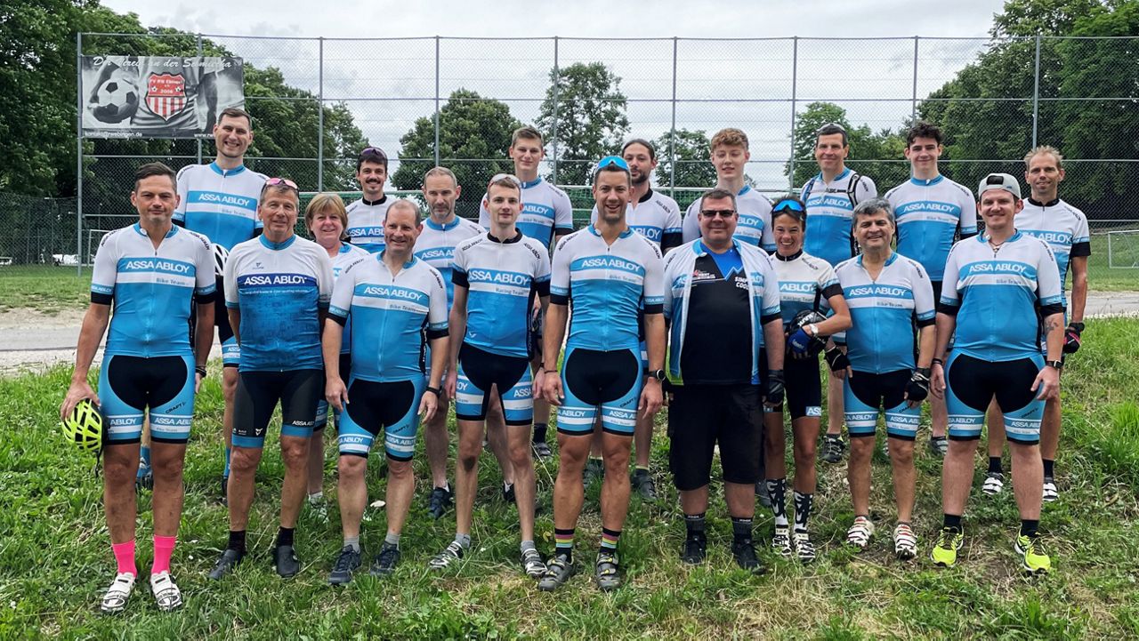 ASSA ABLOY-Team nimmt erfolgreich am Bike Marathon teil | ASSA ABLOY