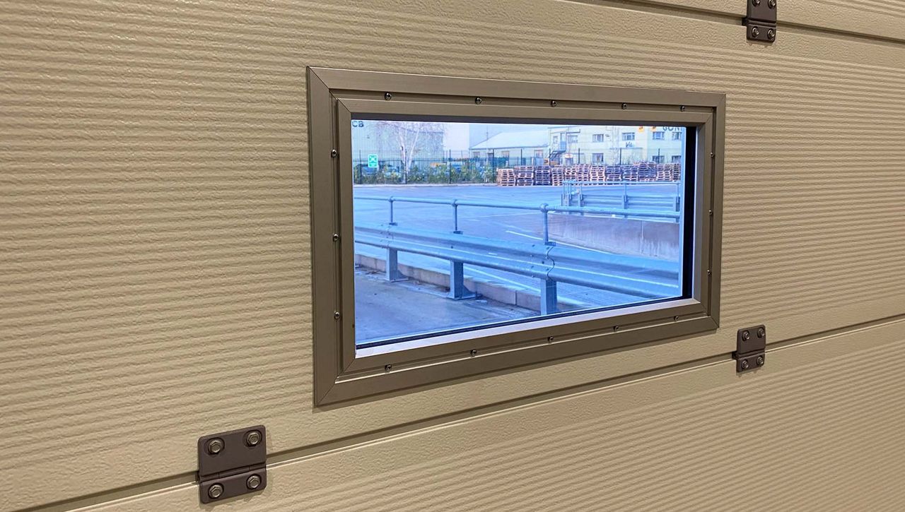 Crawford OH1042P Secured Overhead Door | High Security & Thermal ...