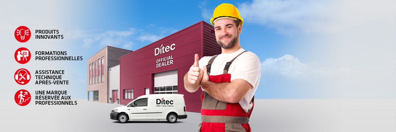 Ditec - Le leader mondial des systèmes automatiques pour entrées | Ditec