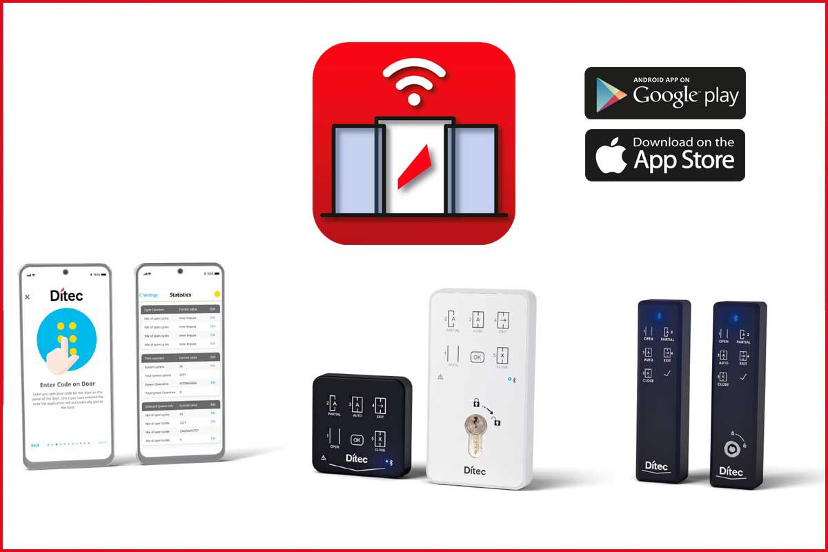 The new Ditec Door Connect App is now available | Ditec