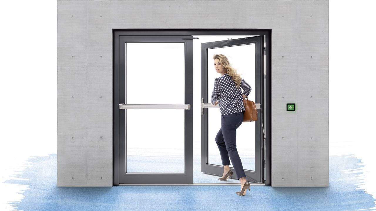 New security locks for full panic doors with burglary protection up to ...