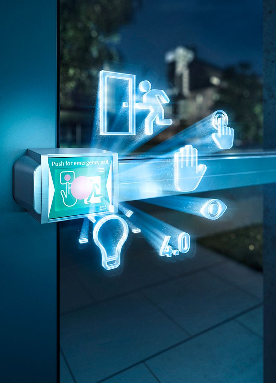 ePED panic touch bar | ASSA ABLOY