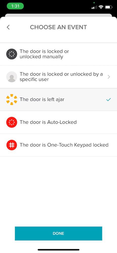 How to Create Door Ajar Notifications | Support | Yale