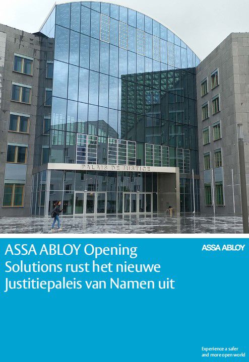 BIM-tool Openings Studio bij Justitiepaleis | ASSA ABLOY