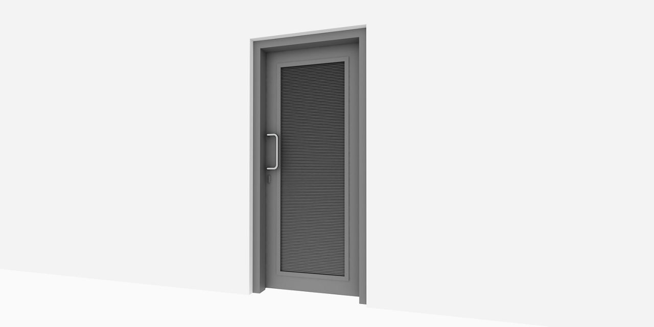 Steel Louver Doorset – Single Leaf | ASSA ABLOY