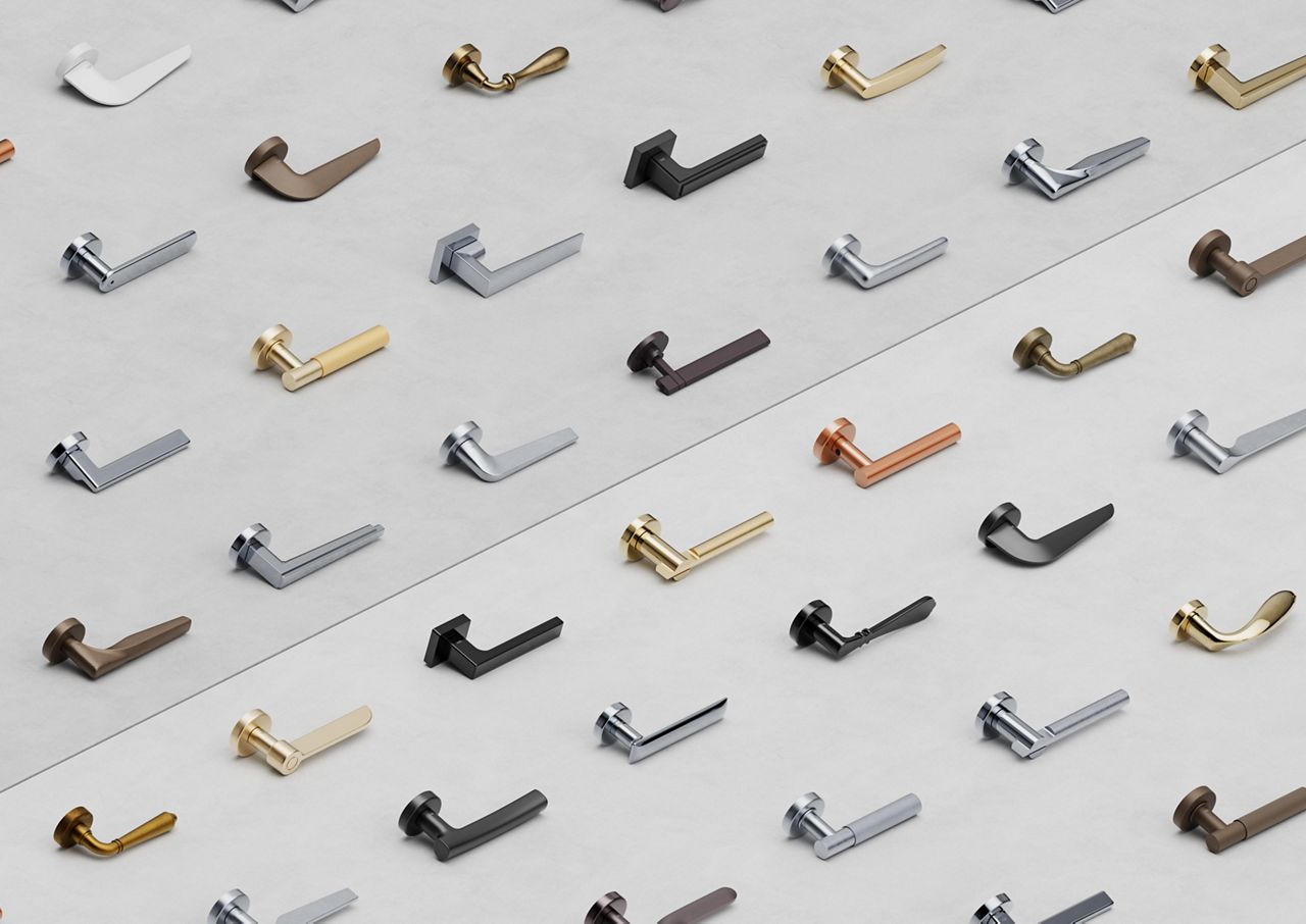 Valli Valli Door Handles H1052 Supersonic Valli&Valli Door Handle