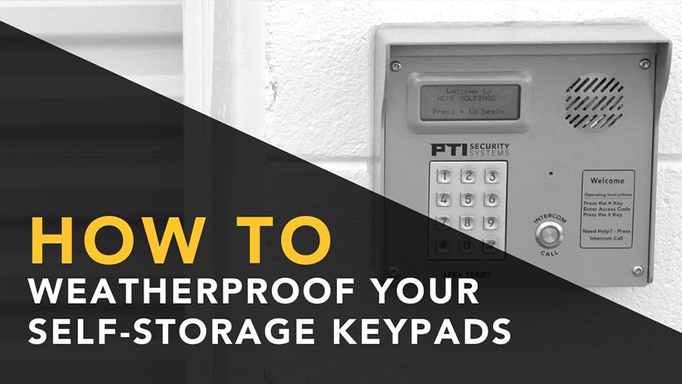 Weatherproof Your Keypads | PTI Security Systems