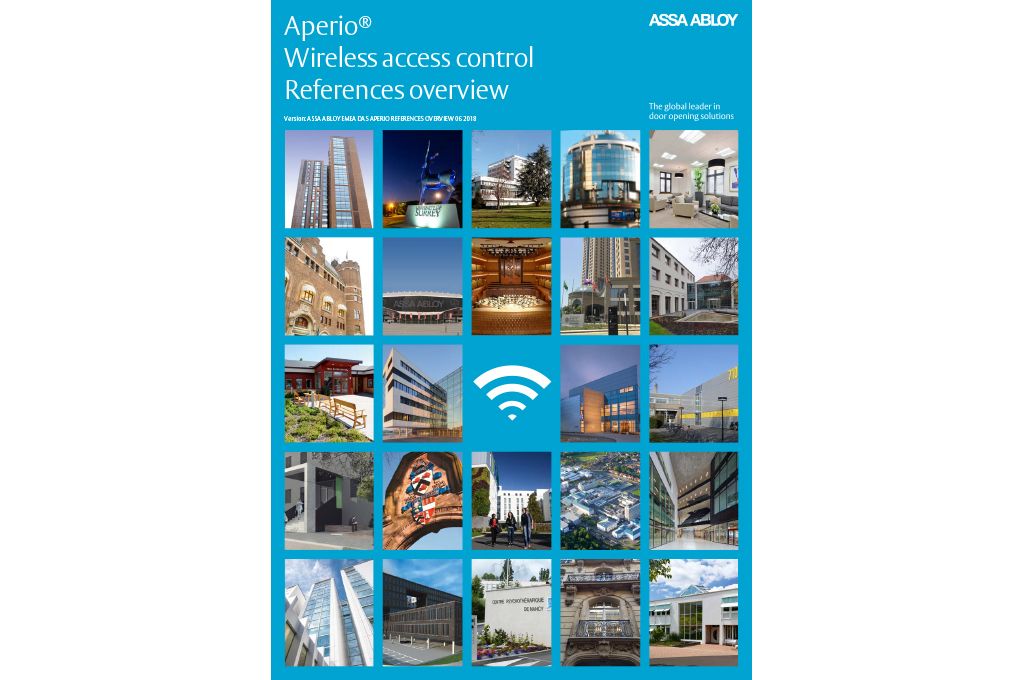 Aperio® Wireless access control References overview | ASSA ABLOY