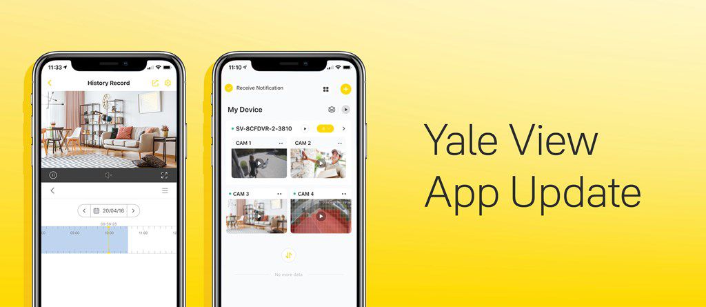 Yale View App update | Yale